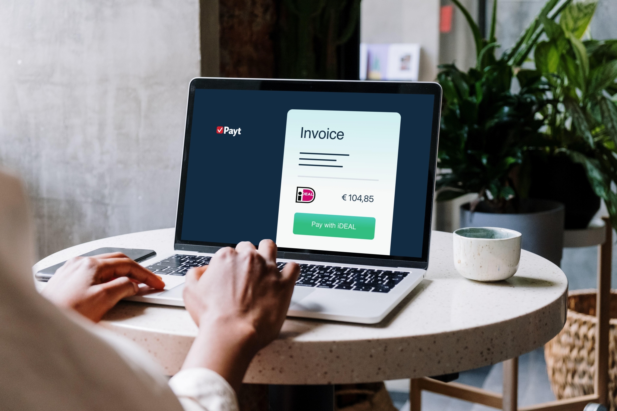 Invoices with an iDEAL link are paid 9 days faster - Payt